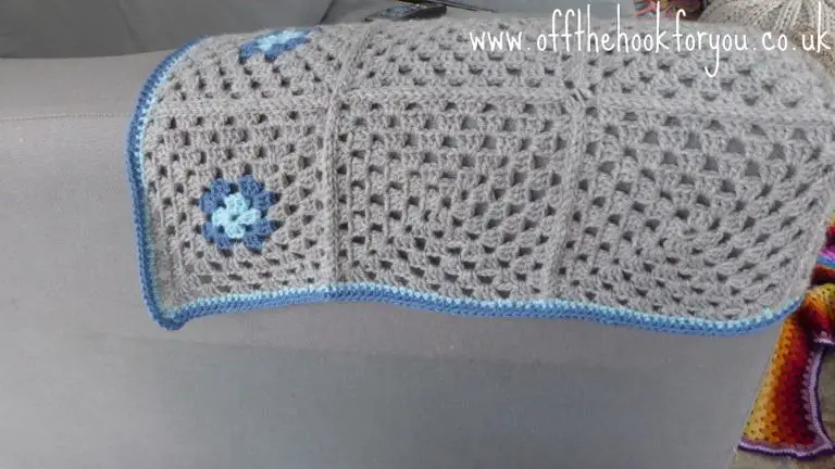 Crochet Sofa Arm Cover Pattern - off the hook for you