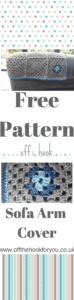 Crochet Sofa Arm Cover Pattern - off the hook for you