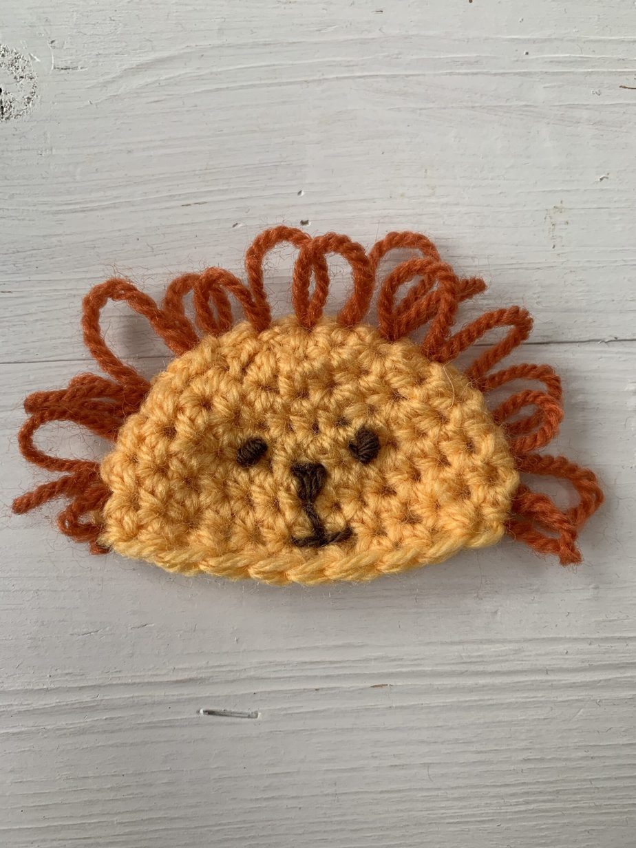 The Big Knit - Leo the Lion - Hat 13 - off the hook for you