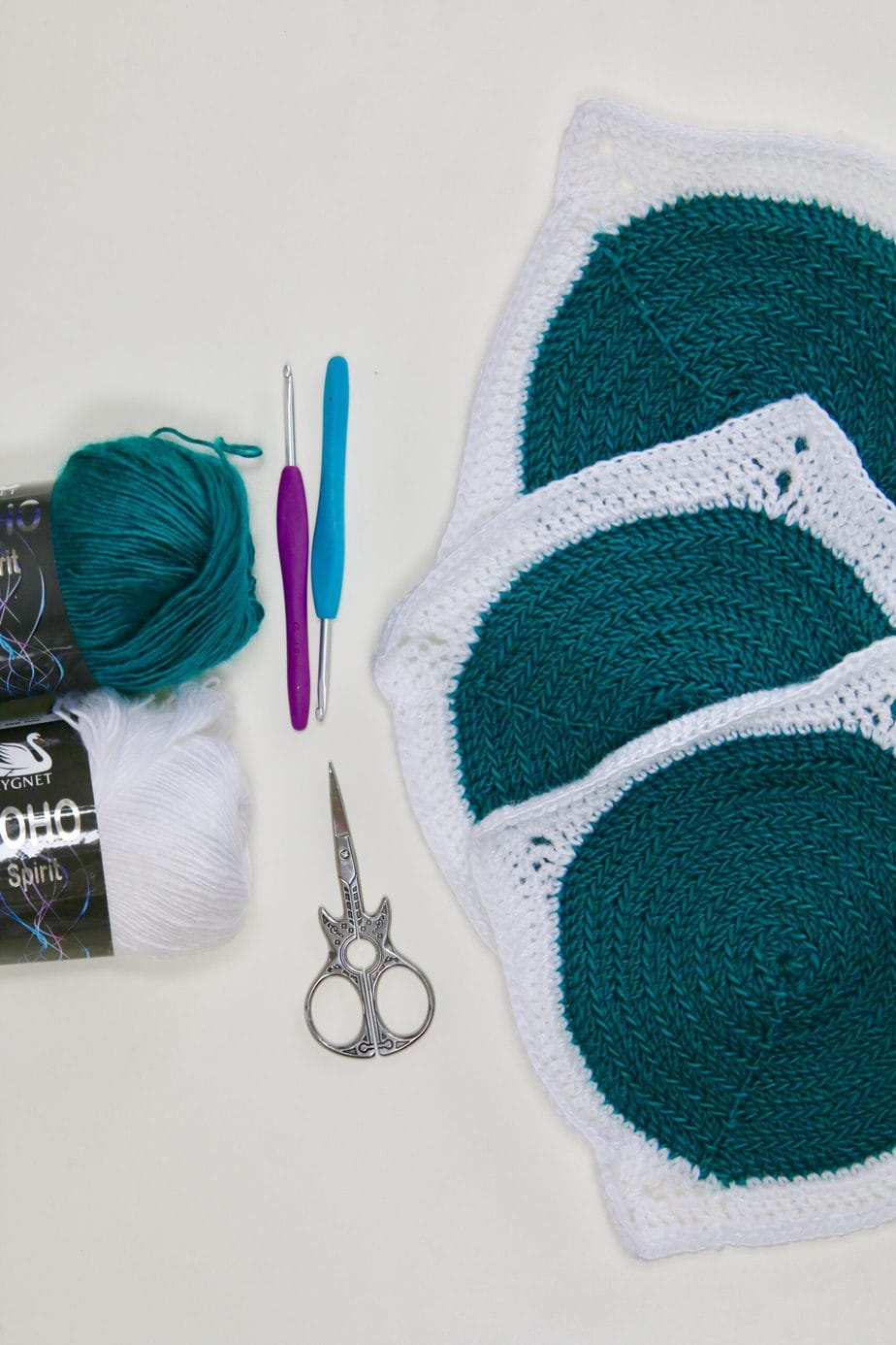 How to crochet a circle - (BLO) Back Loop Only - off the hook for you
