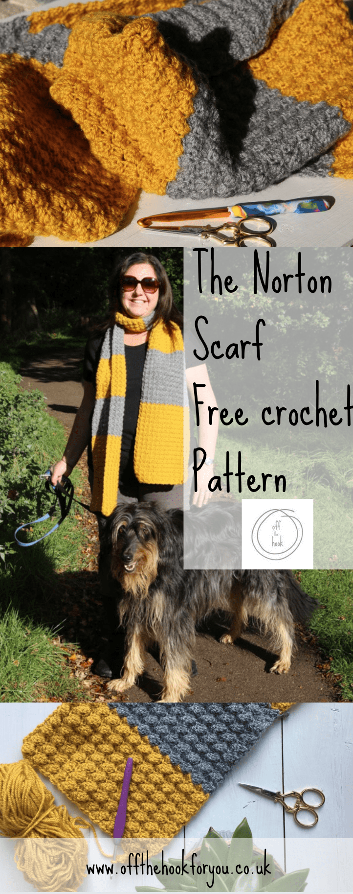 Cozy Blanket Scarf Crochet Pattern - off the hook for you